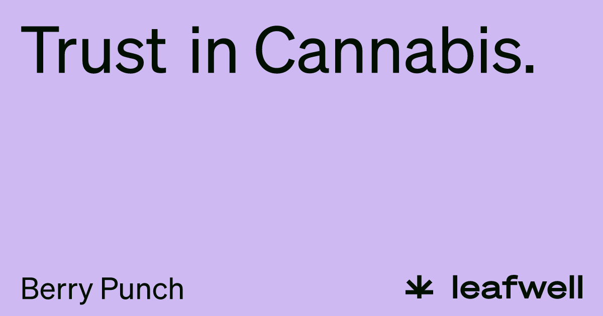 Berry Punch Marijuana Strain